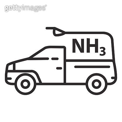 Ammoniac gas fuel car.Transport uses NH3. Automobiles with ammoniac ...