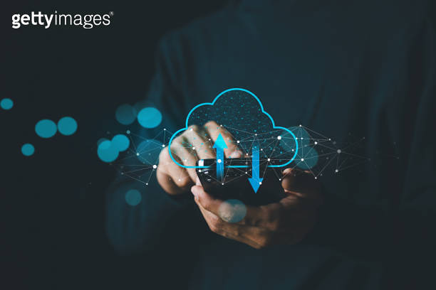 Big data and analytics visualization technology with Database storage cloud technology file data ...