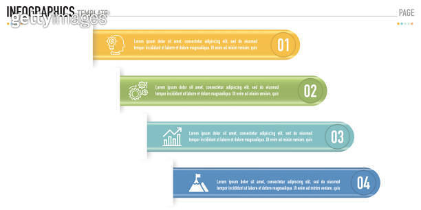 metallic texture infographic for business presentation 이미지 (1477235090 ...