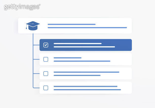 Microlearning - Byte-Sized Learning concept. Reading paragraph of text ...