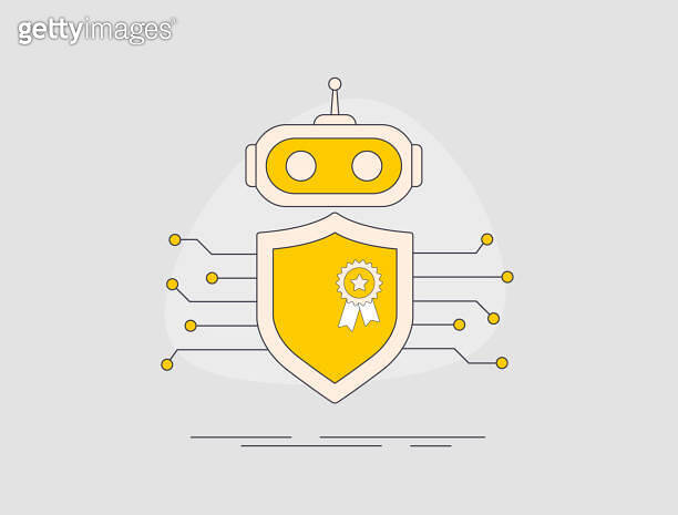 AI in Cybersecurity. Neural networks machine learning in computer ...