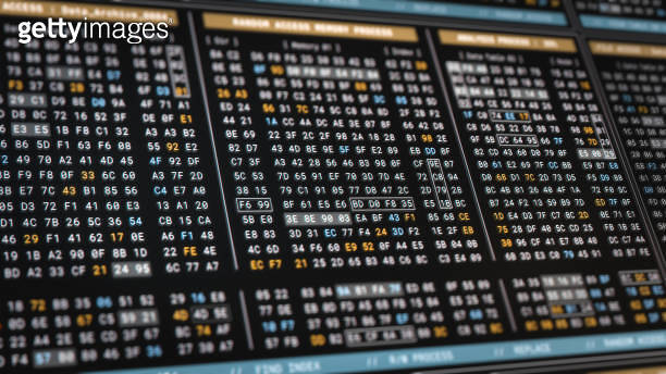 Computer memory code encryption technology for high security. Big Data Analysis process in low ...