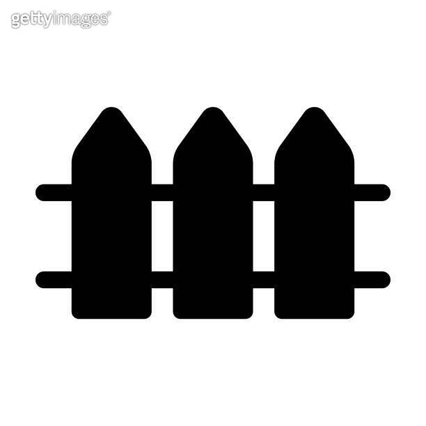 Fence icon vector for graphic design, logo, website, social media ...