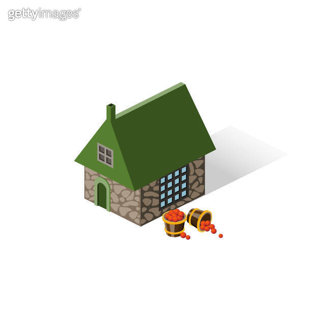 Isometric European House - Destination Europe - Travel Spot - Locations ...