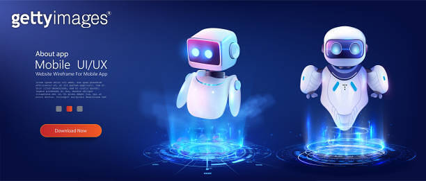 AI chat bot based on artificial intelligence, neural networks ...