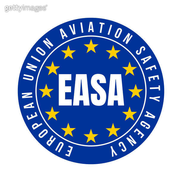 EASA European aviation safety agency symbol icon 이미지 (1496424005) - 게티이미지뱅크