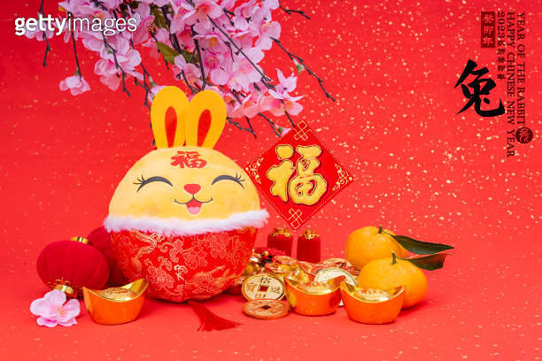 Tradition Chinese cloth doll rabbit,2023 is year of the rabbit,Chinese ...