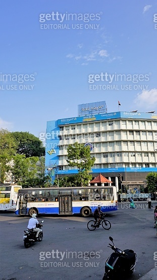 Canara bank head office building. One of the largest banks owned by ...