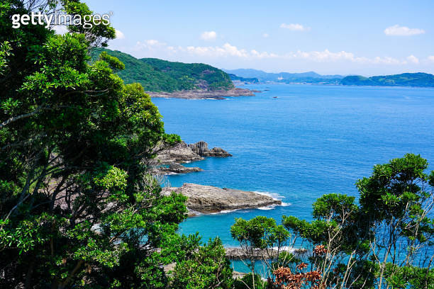 the "Umagase Observatory" where a 70m cliff rises 이미지 (1471836877) - 게티 ...