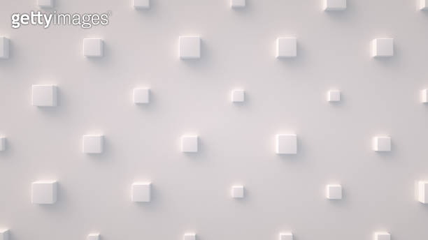 Abstract background with cubes on light ivory, porcelain surface. 이미지 ...