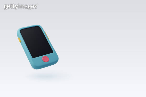 3d Vector Mobile smart phone, Video game console portable, Game concept ...