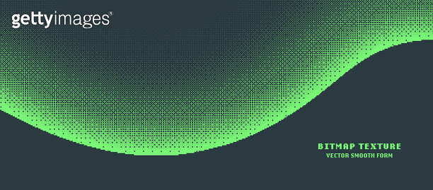 8 Bit Pixel Art Bitmap Texture Smooth Form Vector Dither Noise Wide Abstraction (1663518390 ...