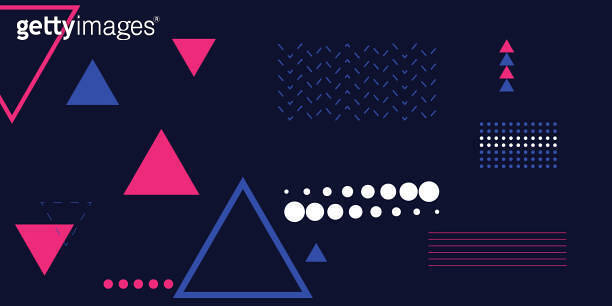 Modern colourful geometric triangle shape abstract background for sport ...