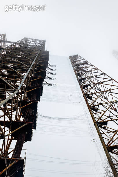 Duga, a Soviet over-the-horizon (OTH) radar system as part of the ...