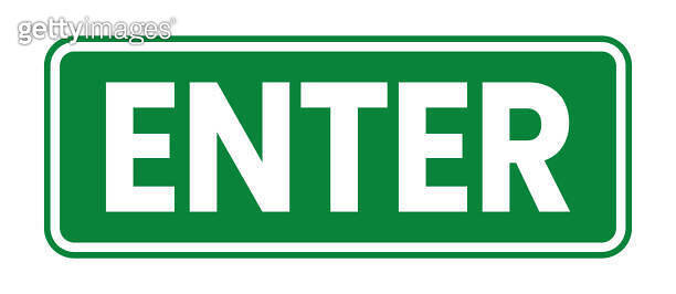 Enter Sign, Enter Sign Sticker, Label, Icon, Poster, Vector 이미지 ...