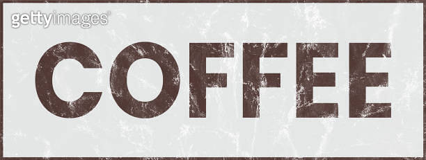 Coffee - Sign, Symbol, Sticker, Badge, Vector Illustration. 이미지 ...