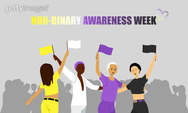 Non-binary Awareness Week parade to support equality with flags ...