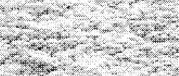 Pixelated grain texture bitmap. Dither grunge background. Abstract dotted glitchy pattern. Video ...