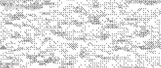 Pixelated grain texture bitmap. Dither grunge background. Abstract ...