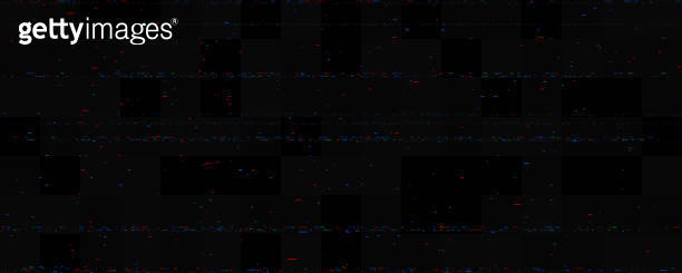 Static white noise lines texture. RGB glitch vhs pixel noise stripes ...