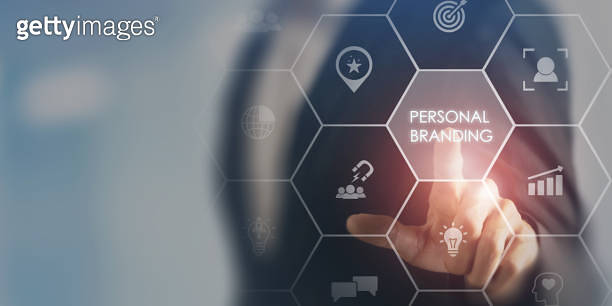 Personal branding concept. Creating and promoting a unique identity ...