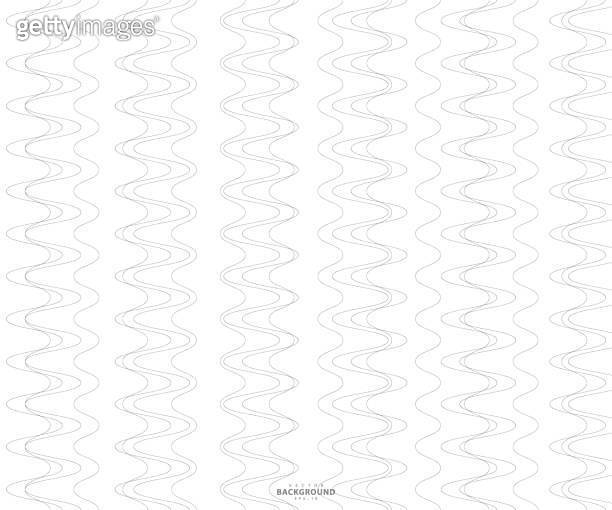 Wave line and wavy zigzag pattern lines. Abstract wave geometric texture dot halftone. Chevrons ...