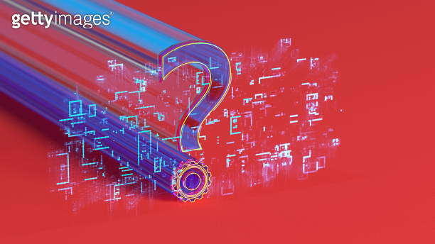 Question mark sign. Data concept. 이미지 (2094658476) - 게티이미지뱅크