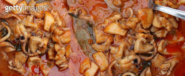 Cuttlefish cooked in small portions with an Armorican sauce (1953251640 ...