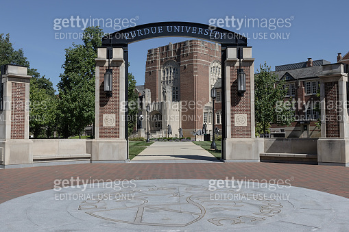 Purdue University Memorial Union and Welcome Center. Purdue is a ...