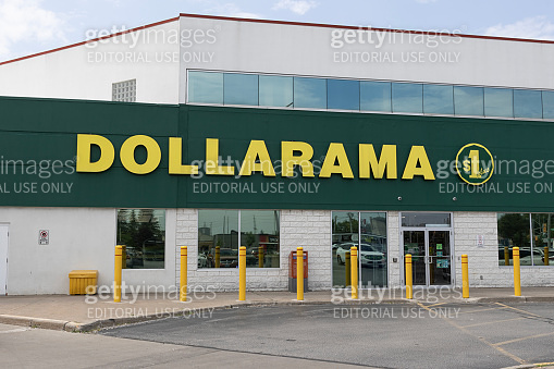 Dollarama retail location. Dollarama is a Canadian dollar store retail ...