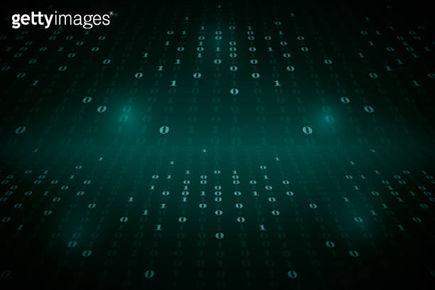 Abstract Technology Binary code Background 이미지 (2152680032) - 게티이미지뱅크