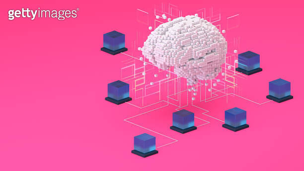 Ai Artificial Intelligence Digital Brains Machine Learning Concept 이미지 2160090488 게티이미지뱅크
