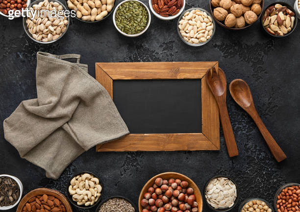 Peanut,hazelnut,walnut,almonds,pistachio,sunflower,pumpkin,chia,pecan ...