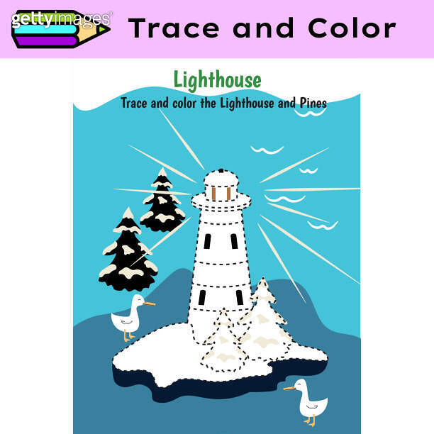 Pen tracing lines activity worksheet for children. Pencil control for ...