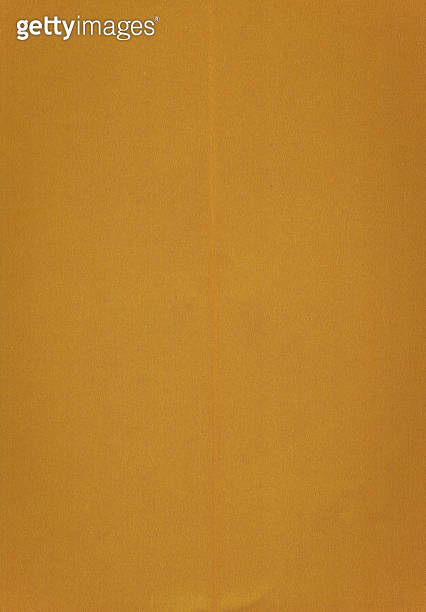 upright folded yellow paper material, paper texture, a4 paper retro ...