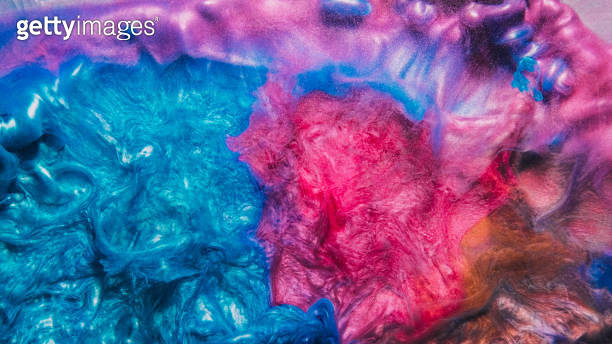 Glitter paint mix color smoke ink water splash 이미지 (2121103202) - 게티이미지뱅크