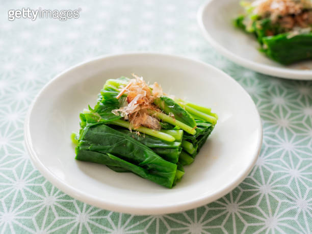 Ohitashi (Japanese Blanched Greens With Savory Broth) 이미지 (2151568108 ...