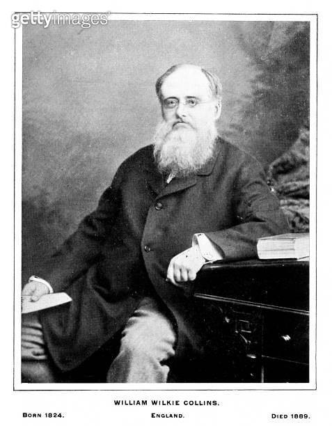 William Wilkie Collins Photo Portrait, Author and Playwright, 19th ...