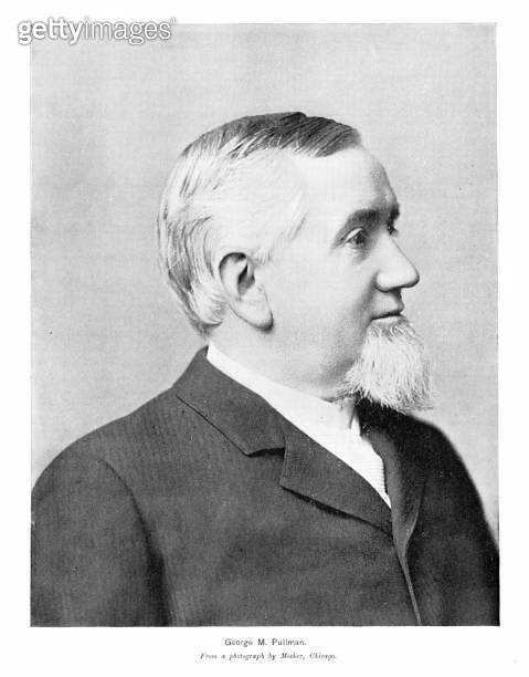 George Mortimer Pullman Photo Portrait, Engineer and Industrialist ...