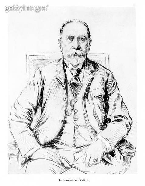 Edwin Lawrence Godkin Portrait, Journalist, 19th Century History ...