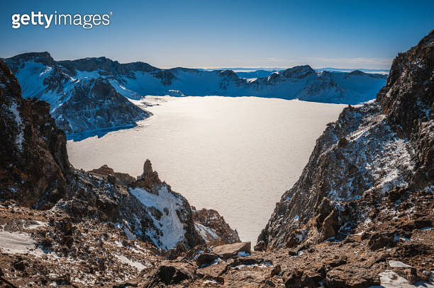 Tianchi Lake in Changbai Mountain,Heilongjiang Province,China Heavenly ...