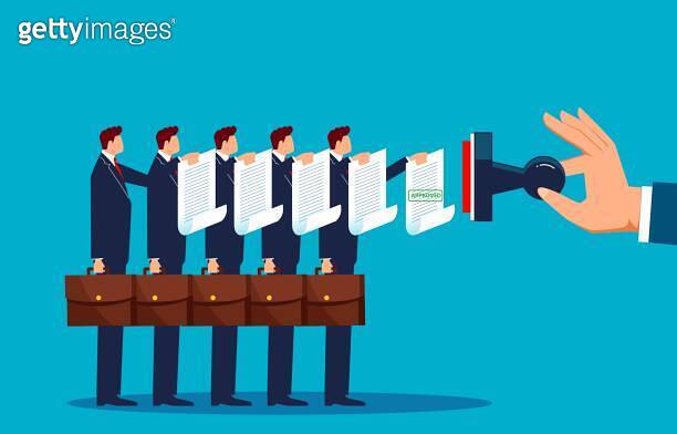 Waiting for documents to be approved, political vetting, bureaucracy ...