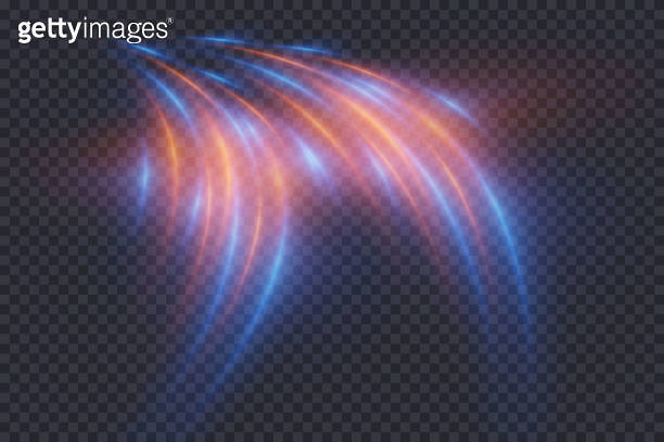 A beautiful flash of glow and spark. Speed line special effect. 이미지 ...