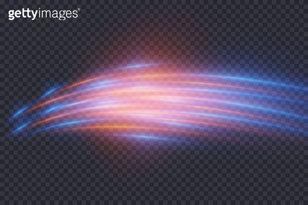 A beautiful flash of glow and spark. Speed line special effect. 이미지 ...