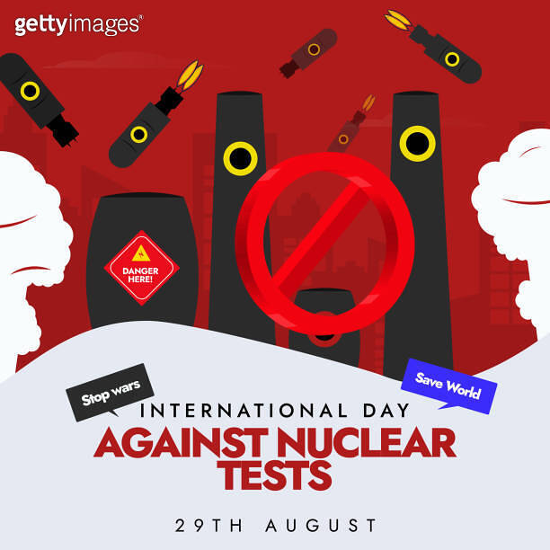 International day against Nuclear tests. 29th August day against ...