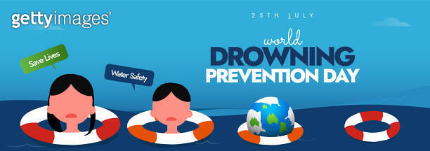 World Drowning prevention day. 25th July drowning prevention day ...