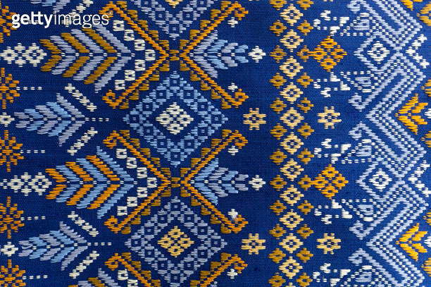 Beautiful seamless Thai pattern Ethnic geometric fabric pattern ...