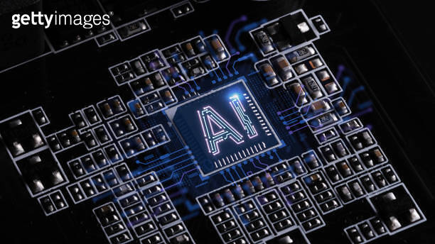 AI artificial intelligence three dimensional electronic intelligent ...