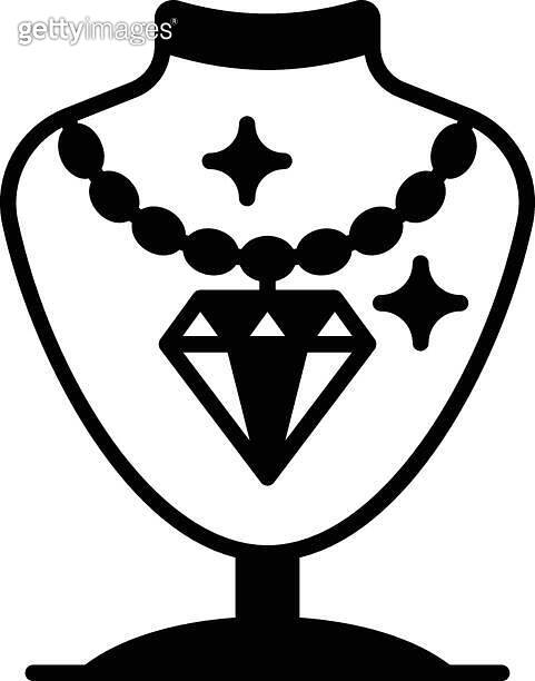 Mahr, dowry and gifts concept, diamond Necklace or family heirloom ...