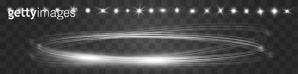 Light wave shine spotlight effect,vector glow line sparkle shine ...